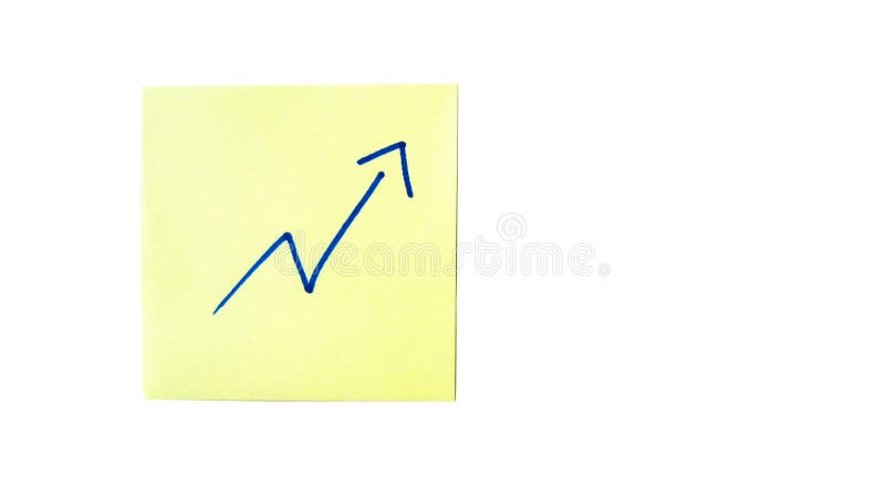Up Post Its Used To Innovation Stock Photo - Image of lean, postit ...