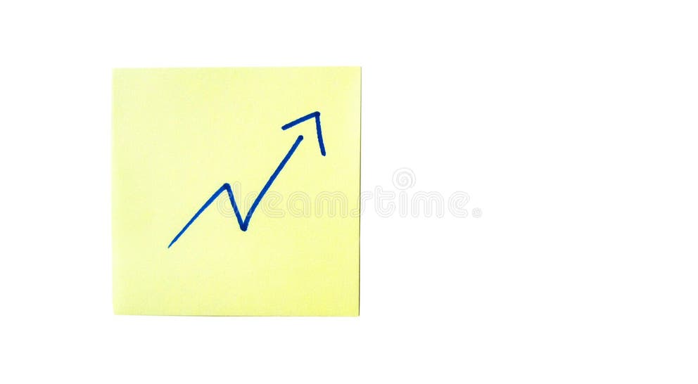 Up Post Its Used To Innovation Stock Photo - Image of lean, postit ...