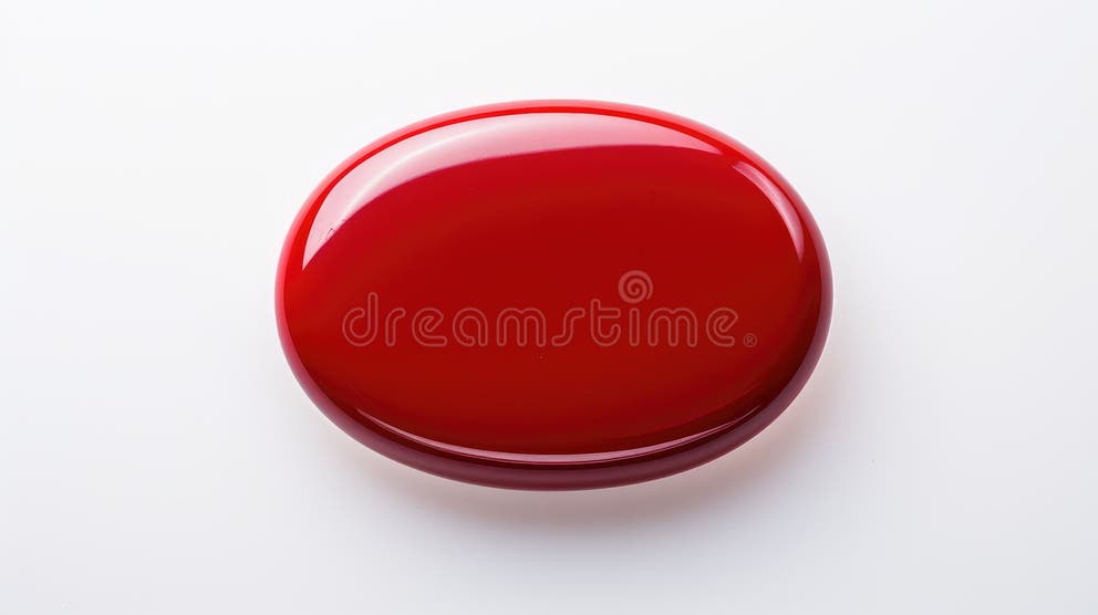 Up red oval button stock illustration. Illustration of design - 368346783