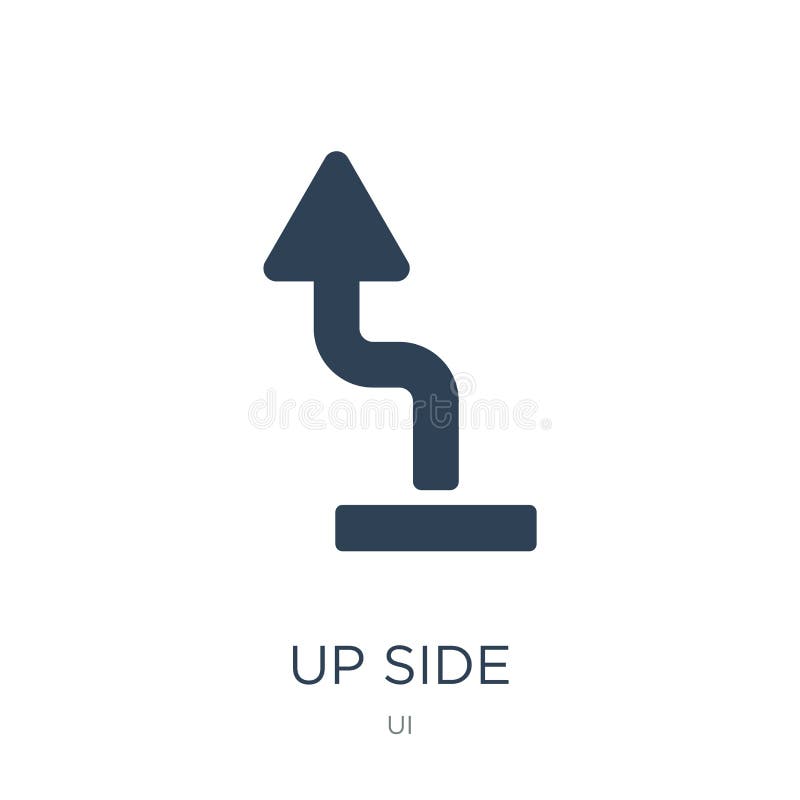 Top Side, This Side Up Symbol. Icon Of Side Up Sign. Vector ...