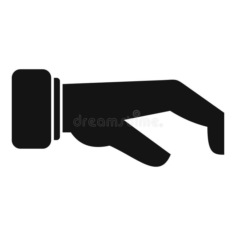 Up Sign Icon Simple Vector. Hold Finger Stock Illustration ...