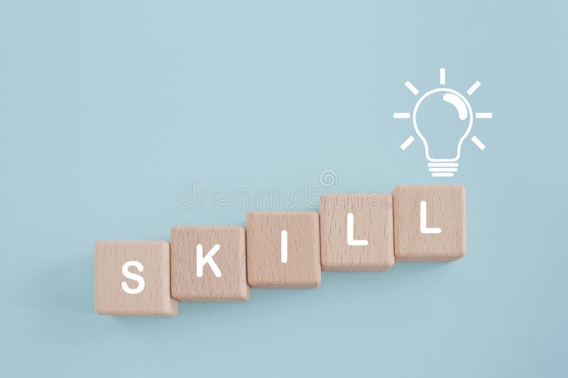 Up Skilling and Personal Development Concept. Skill Training, Education ...