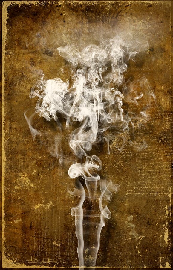 Up in smoke stock illustration. Illustration of concept - 43150042