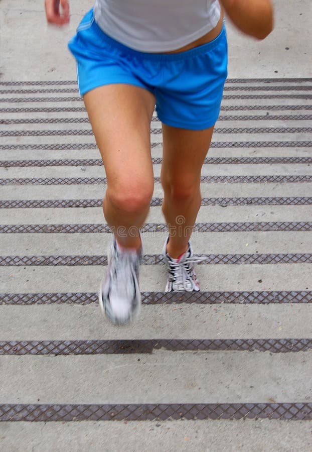 Up the Stairs 2 stock photo. Image of aerobic, exercise - 3163784