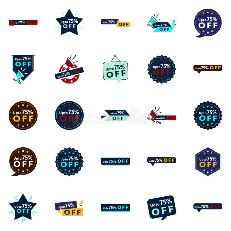 Up To 70 Off 25 Vector Banners for Your Next Sale Event Stock Vector ...
