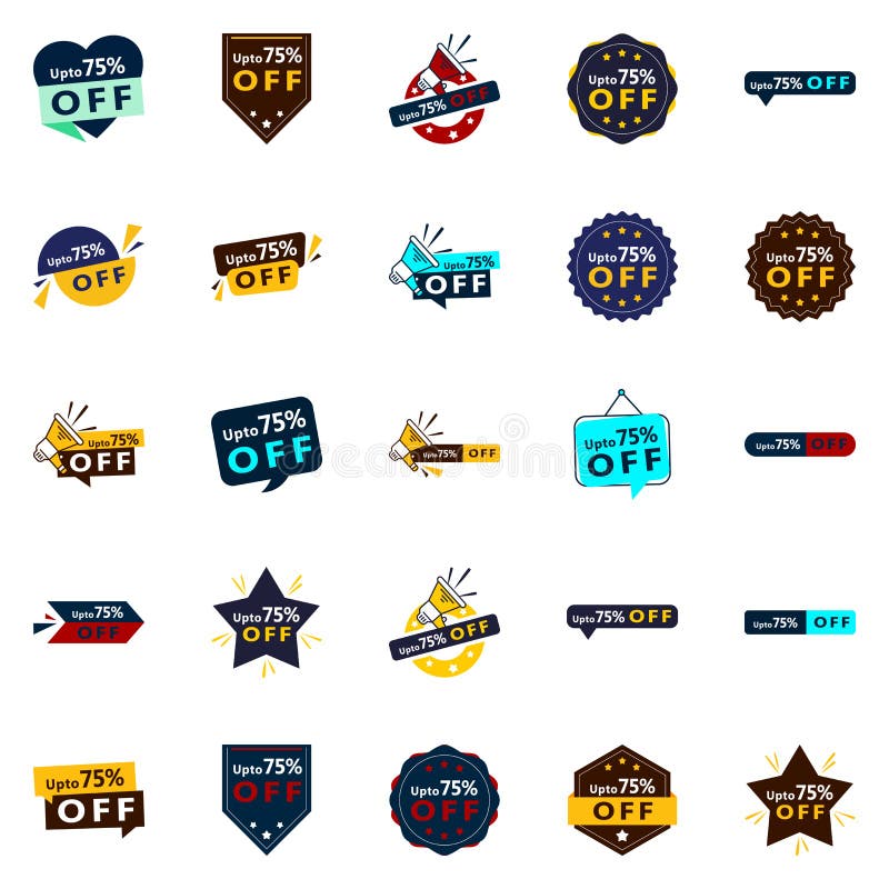 The Up To 70 Off Vector Pack 25 Impactful Designs for Maximum Sale ...