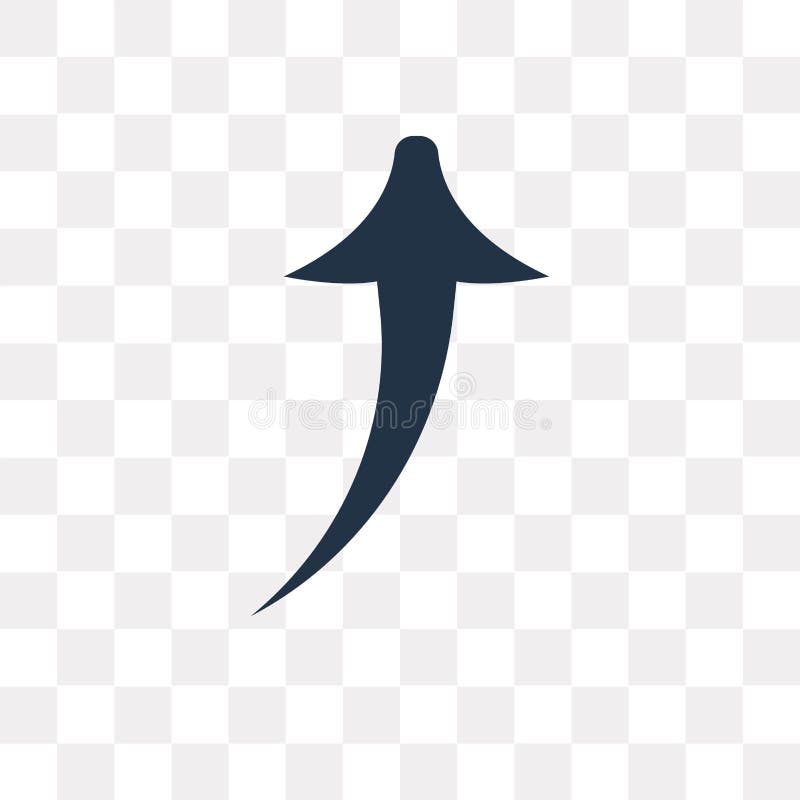 Up Vector Icon Isolated on Transparent Background, Up Transpare Stock ...