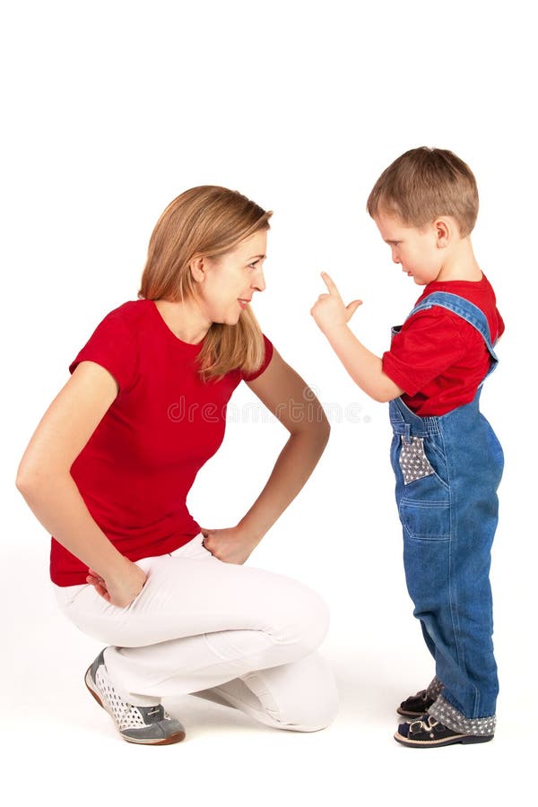 Happy Family Upbringing Children. Stock Image - Image of laughing ...