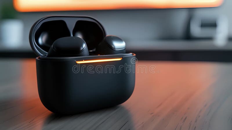 An Upclose Image of the Compact Charging Case for the Earbuds Featuring ...