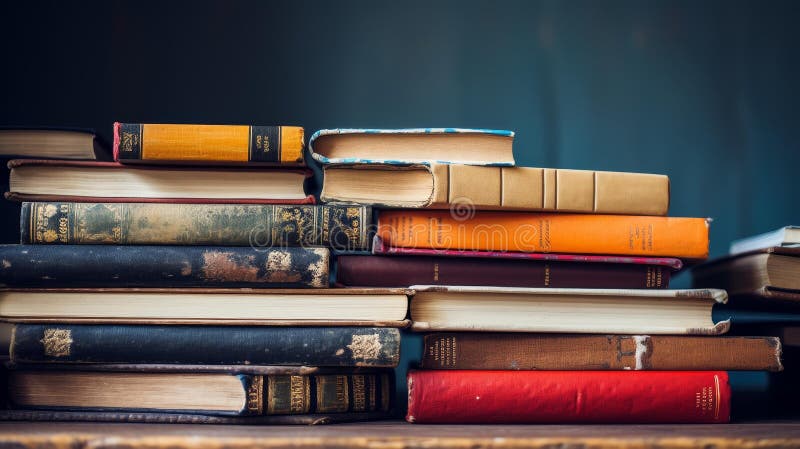 Upclose Image Showcasing the Textured Detail of a Stack of ...