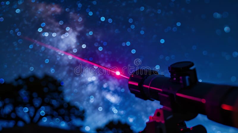 An Upclose Look at a Laser Pointer Used for Pointing Out Specific ...