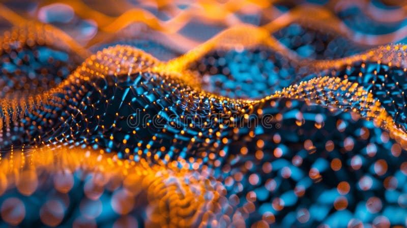 An Upclose Look at the Microscopic Structures within a Sample of ...