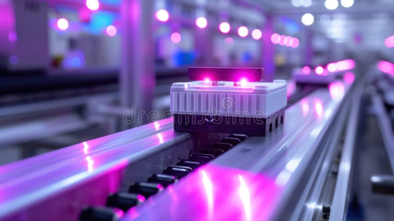 An Upclose Shot of a Compact 5G Edge Computing Device Installed on a ...