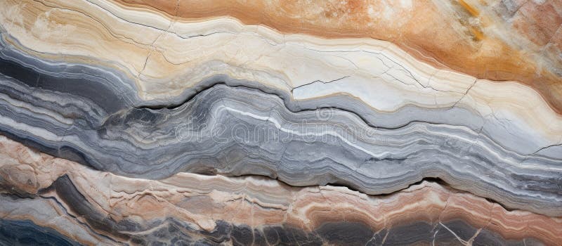 Closeup of Natural Bedrock with Marble Texture Showcasing Intricate ...