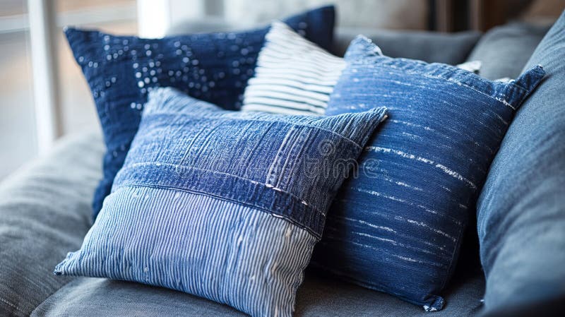 Upcycled Denim into Stylish Cushions and Pillows for a Cozy Feel ...