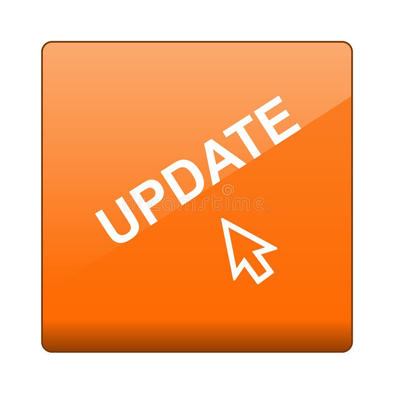 Update button stock vector. Illustration of communication - 175608351