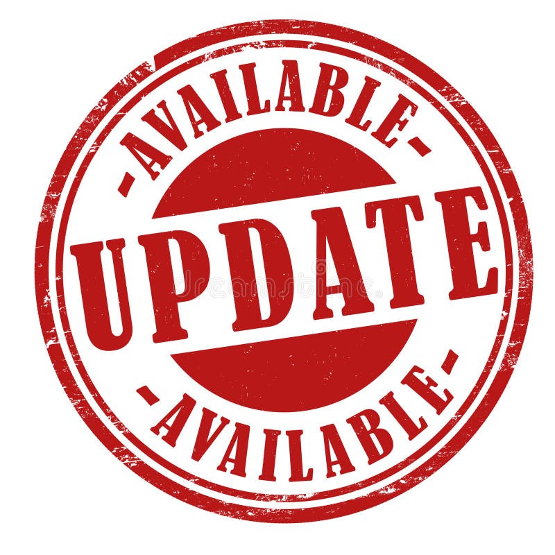 Update Available Grunge Rubber Stamp Stock Vector - Illustration of ...