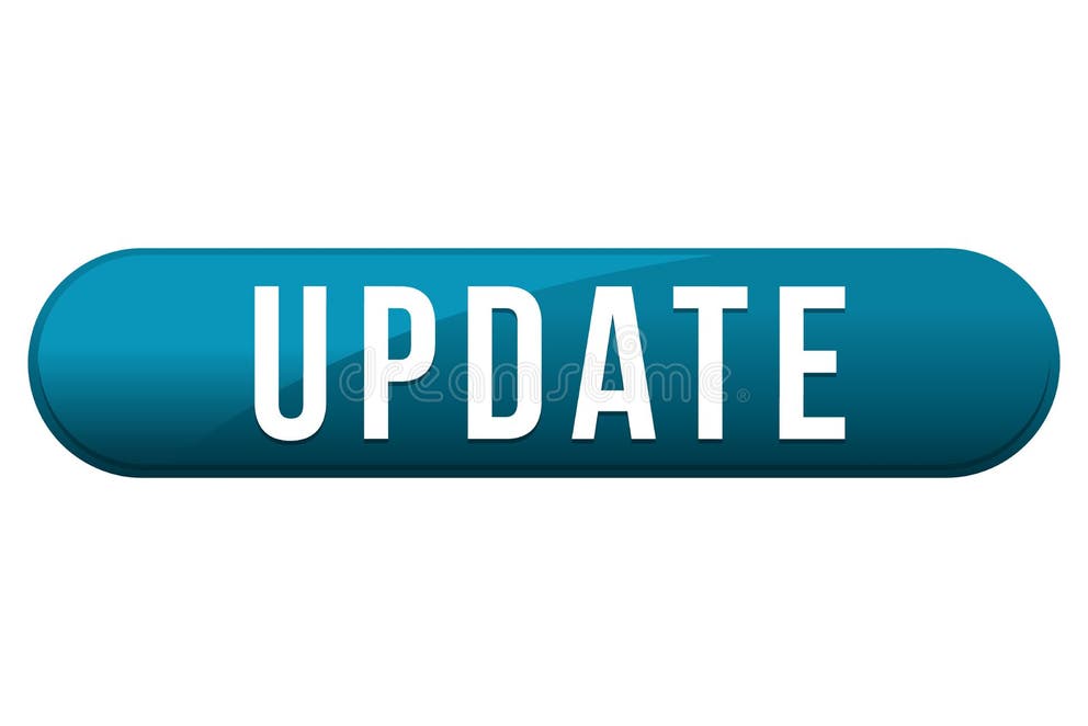 Update Button. Blue Update Badge Stock Vector - Illustration of ...