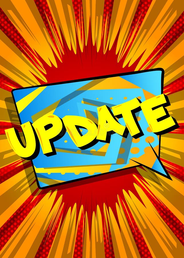 Update Comic Stock Illustrations – 467 Update Comic Stock Illustrations ...