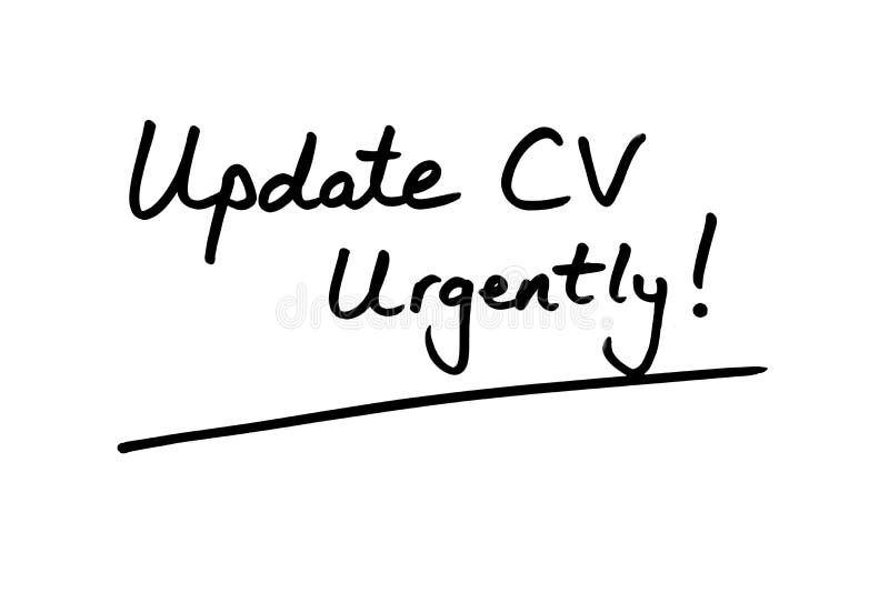 Update CV stock image. Image of emblem, noticeboard - 170027831