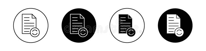 Update document icon stock vector. Illustration of finance - 307757281