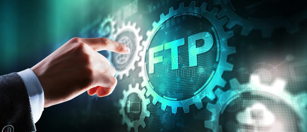 Update 2024 FTP. New File Transfer Protocol Stock Image - Image of ...