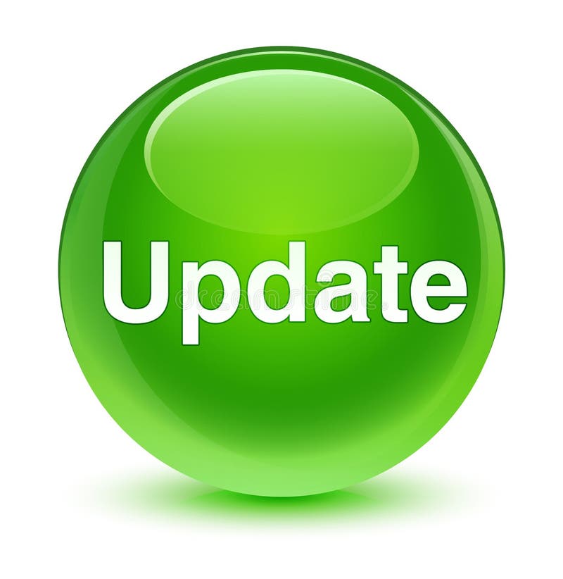 Update Glassy Green Round Button Stock Illustration - Illustration of ...