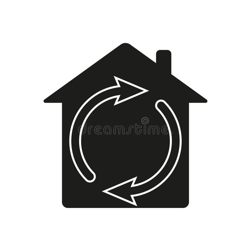Update House Icon. Vector Illustration. Stock Image Stock Vector ...