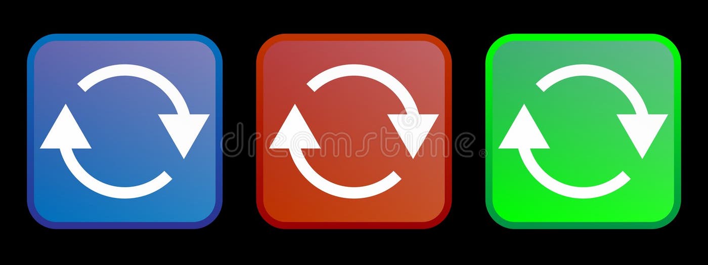 Reverse Arrows Circular Stock Illustrations – 527 Reverse Arrows ...