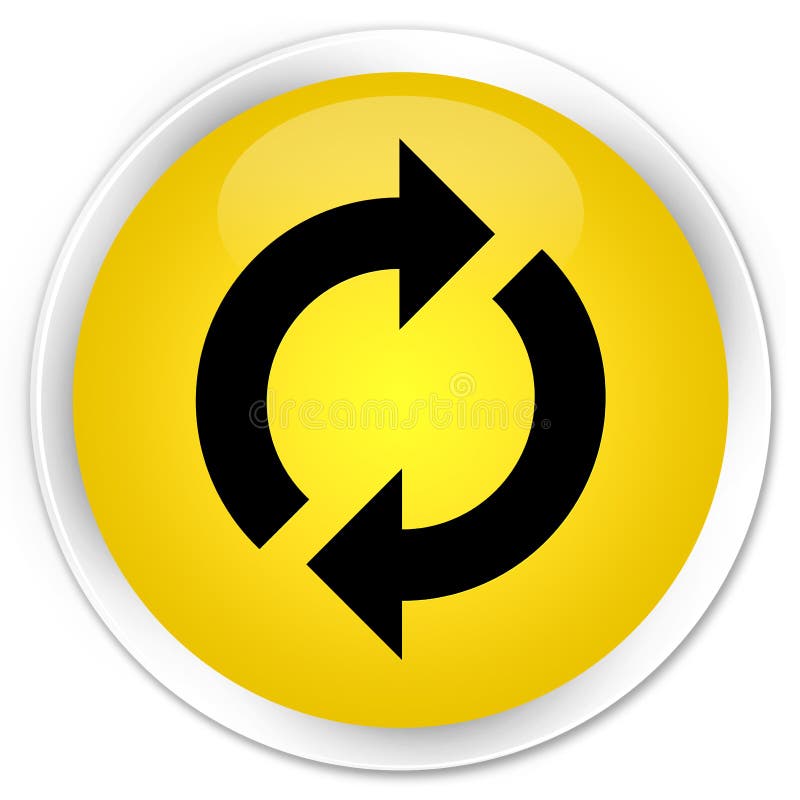 Yellow Update Button Stock Illustrations – 780 Yellow Update Button ...