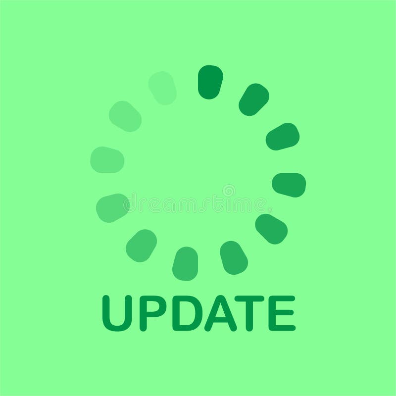 Update Software Icon. Upgrade. Application Progress Icon Stock ...