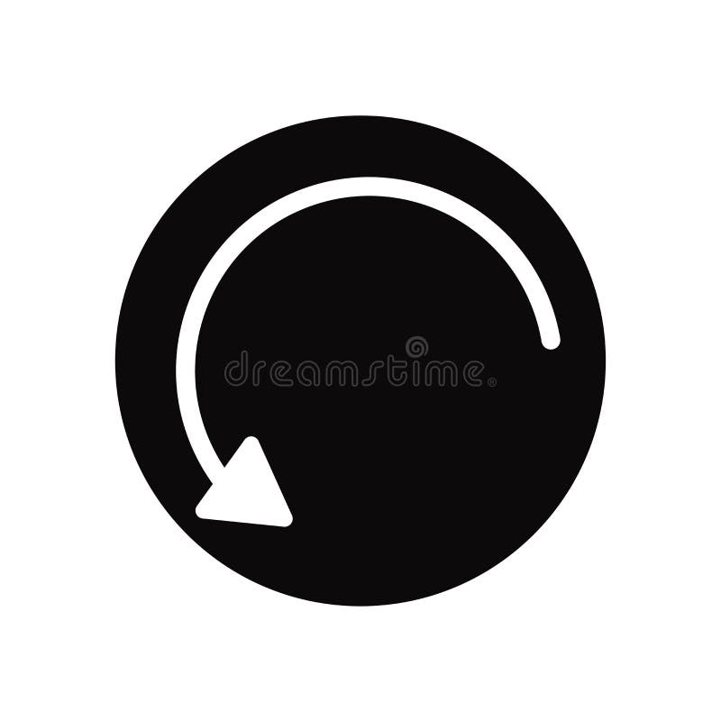 Update Icon Vector Isolated on White Background, Update Sign , Black ...