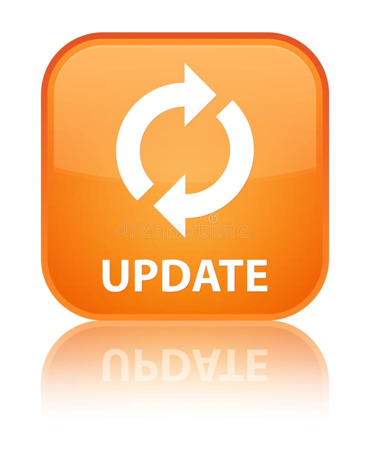 Update Special Orange Square Button Stock Illustration - Illustration ...