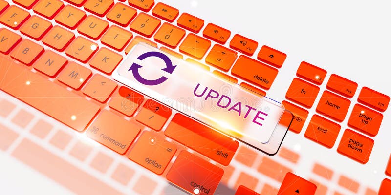 Update Learning New Age Keyboard 3d Render . Stock Illustration ...