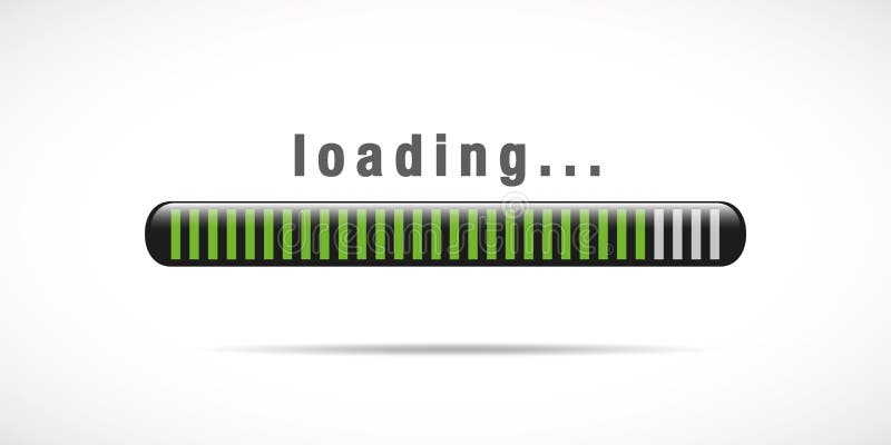 Loading, waiting stock vector. Illustration of graphics - 231162234