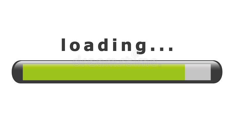 Update is Loading Waiting Time Stock Vector - Illustration of ...