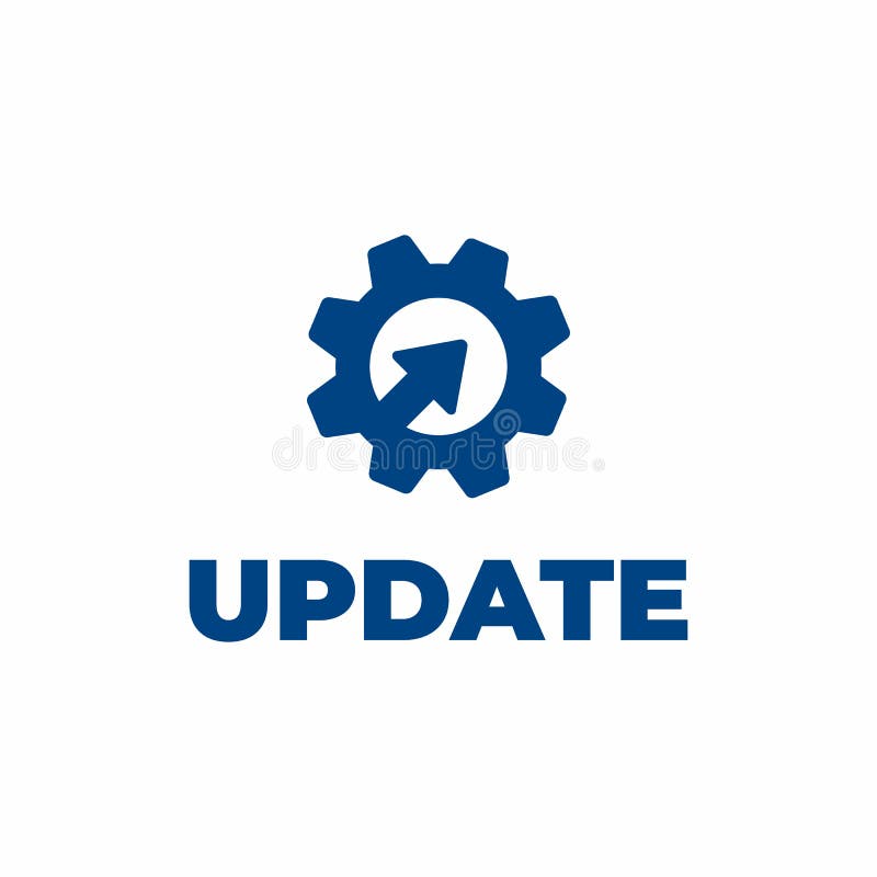 Update Logo Template. Software Upgrade Icon. Stock Vector ...