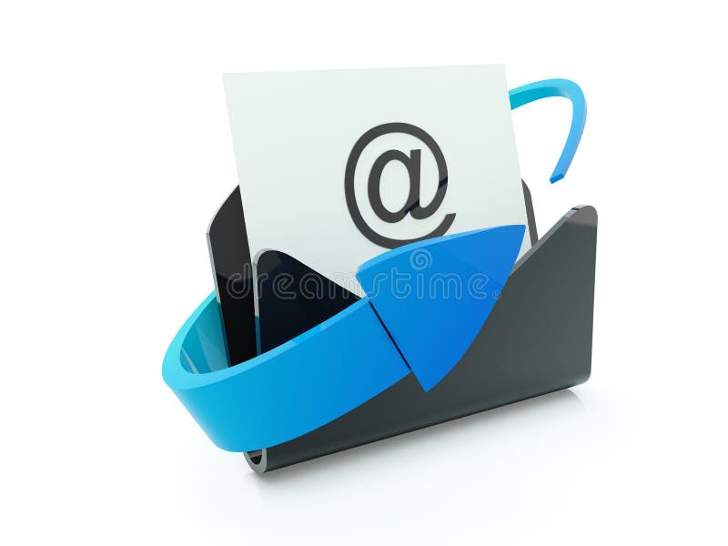 Update mail icon stock illustration. Illustration of communication ...