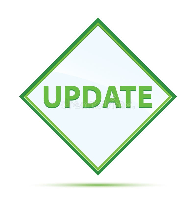 Update Modern Abstract Green Diamond Button Stock Illustration ...