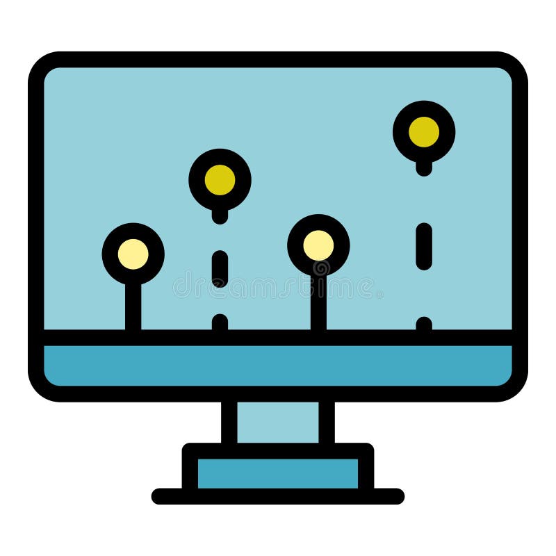 Update Operating System Icon Color Outline Vector Stock Vector ... Update Operating System Icon Color Outline Vector Stock Vector ...