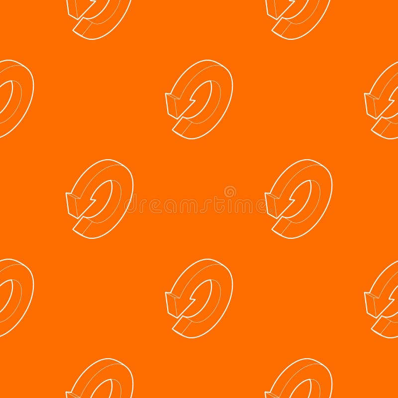 Update Pattern Vector Orange Stock Vector - Illustration of pattern ...