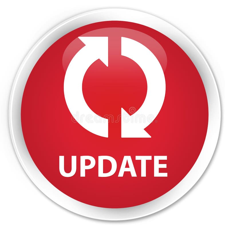 Update Premium Red Round Button Stock Illustration - Illustration of ...
