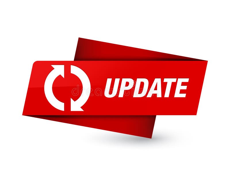 Update Premium Red Tag Sign Stock Illustration - Illustration of sync ...