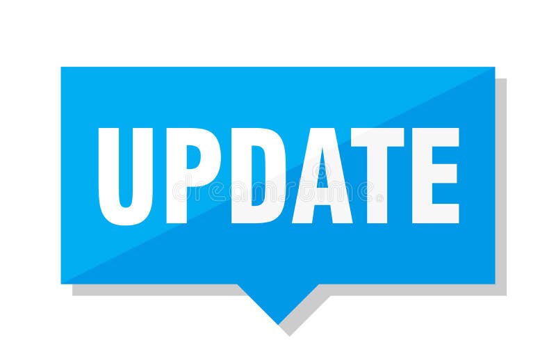 New update blue stamp stock vector. Illustration of circle - 88646500