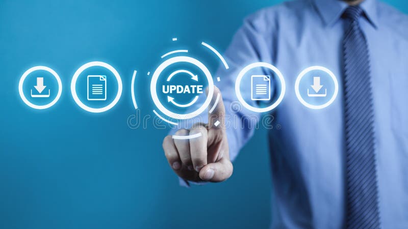 Update Program. Business, Technology, Internet Concept Stock Photo ...