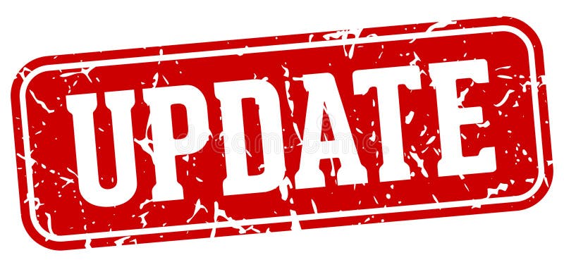 Update Rectangular Sign. Update Stamp Stock Vector - Illustration of ...