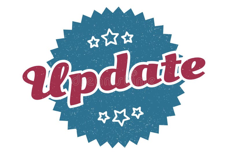 Update Sign. Update Vintage Retro Label Stock Vector - Illustration of ...