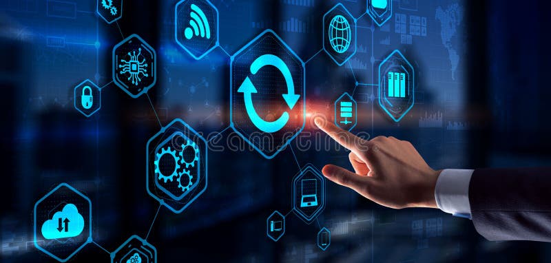 Update Software Application and Hardware Upgrade Concept 2022 Stock ...