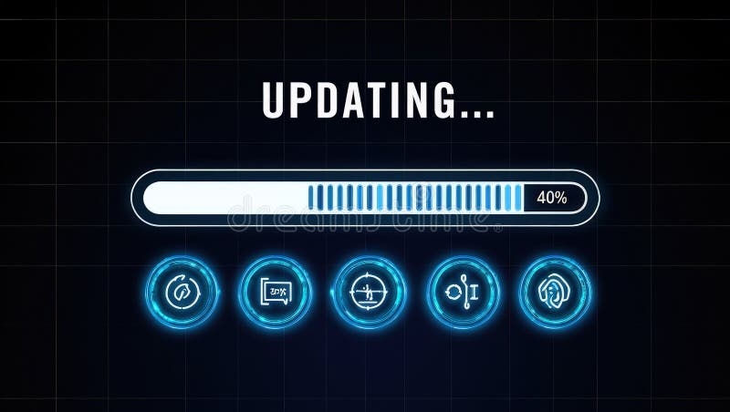 Update Software Application Upgrade Technology Concept. Stock ...