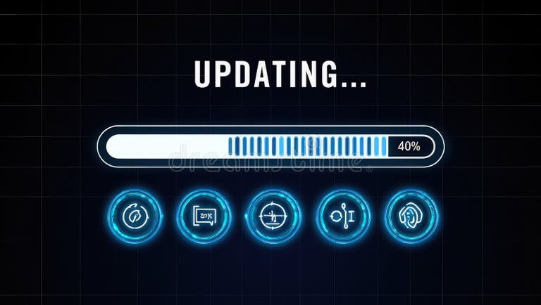 Update Software Application Upgrade Technology Concept. Stock ...